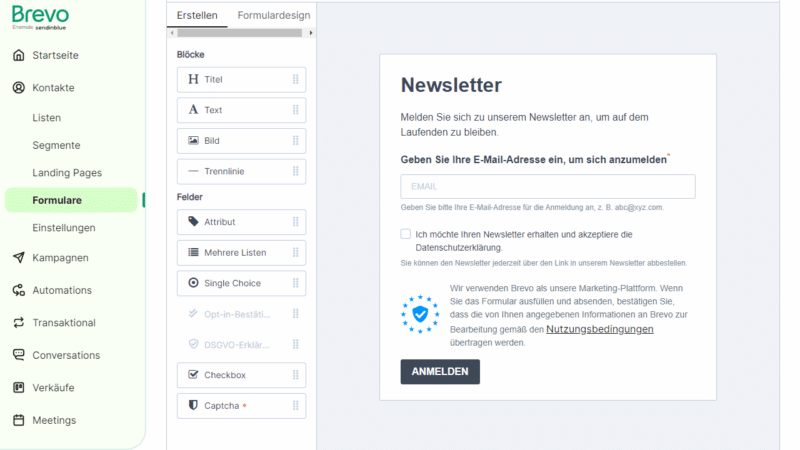 Brevo - Marketing-Tools aus Deutschland - E-Mail Marketing
