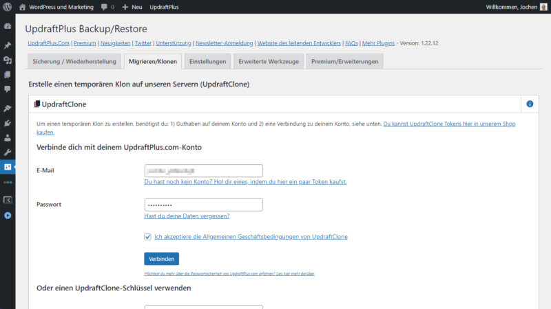 Die Besten ⚡ WordPress Backup Plugins 2025