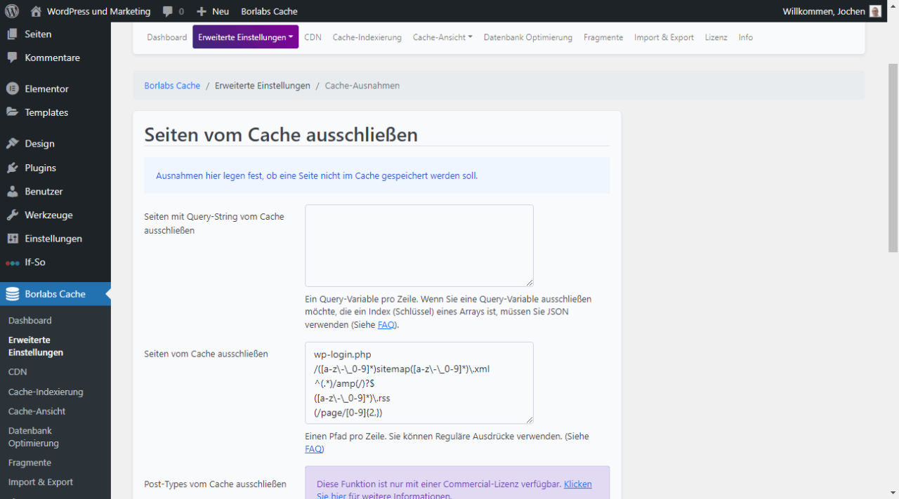 Die besten WordPress ⚡ Cache Plugins
