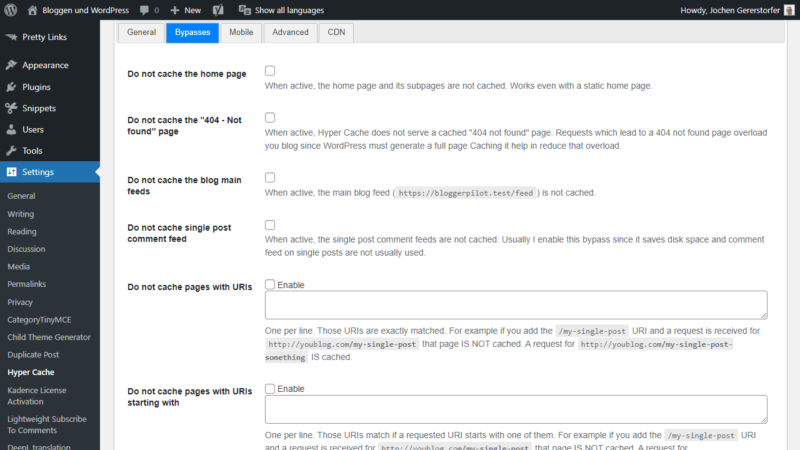Die besten WordPress ⚡ Cache Plugins