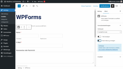 Die 16 besten ️ WordPress Formular Plugins 2025