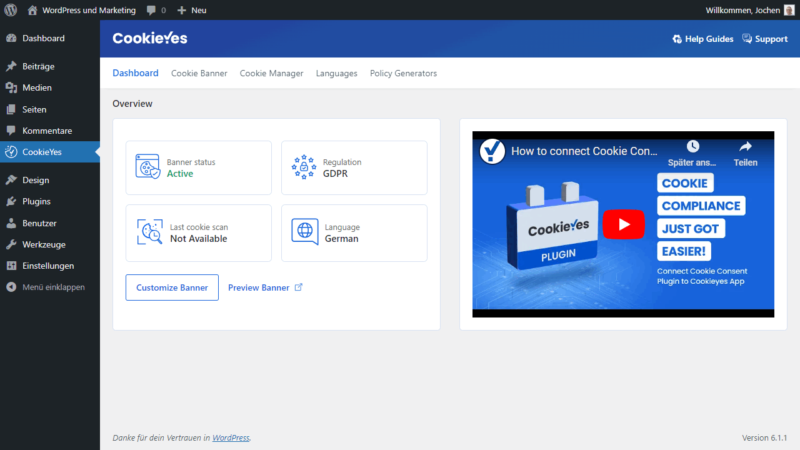 Die 12 Besten WordPress Cookie Plugins - DSGVO Banner 2025