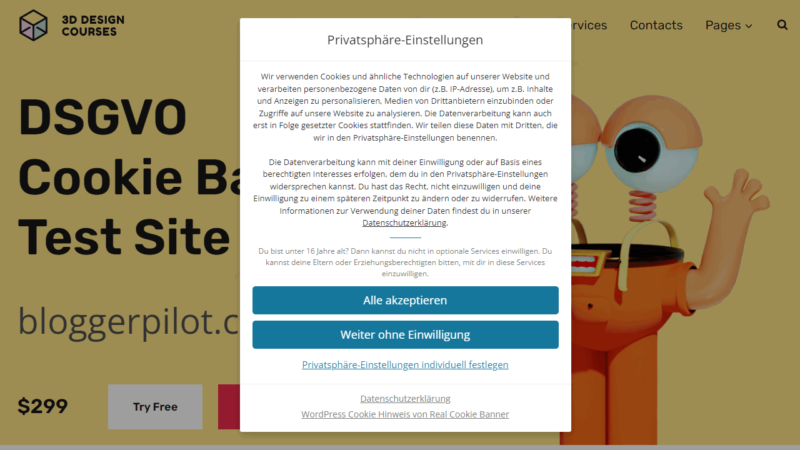 Die 12 Besten WordPress Cookie Plugins - DSGVO Banner 2025