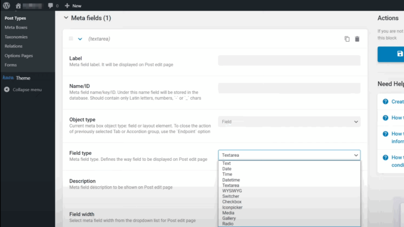 Besten WordPress Custom Post Type und Custom Field Plugins